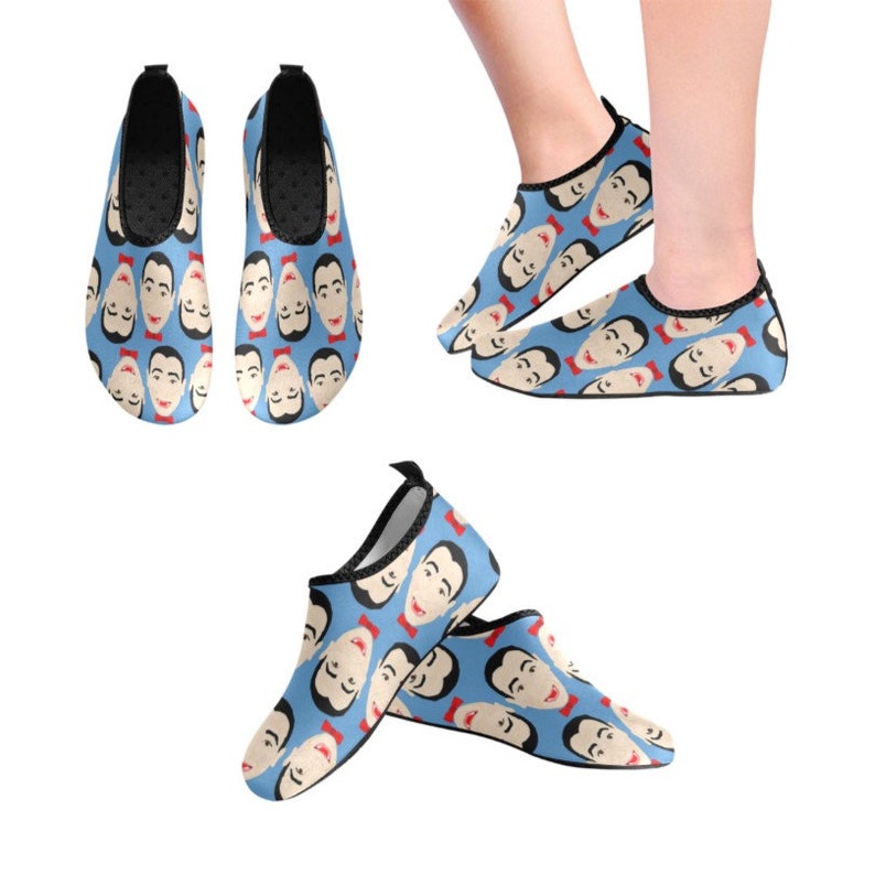 Pee Wee Herman Water Shoes Men And Women Sizes Available Etsy