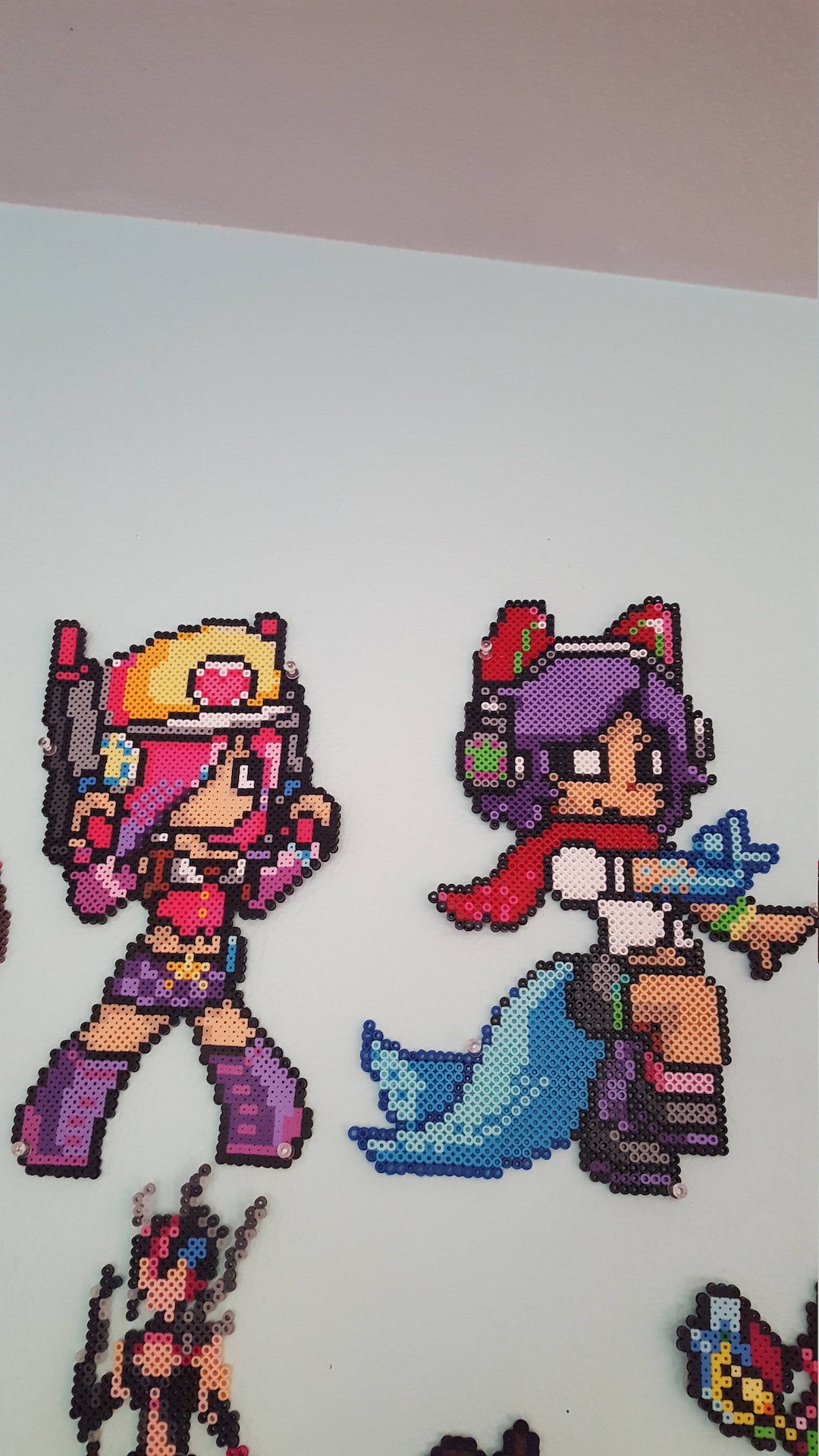 Perler Bead Arcade Ahri and Arcade Miss Fortune - Etsy
