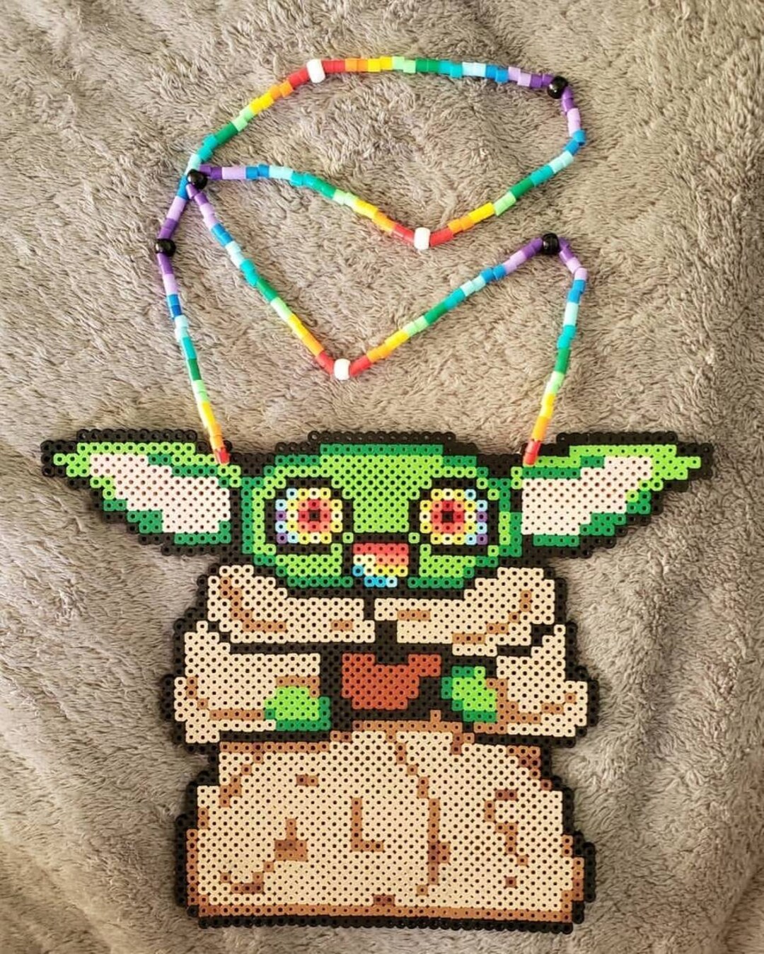 Trippy Baby Yoda - Etsy