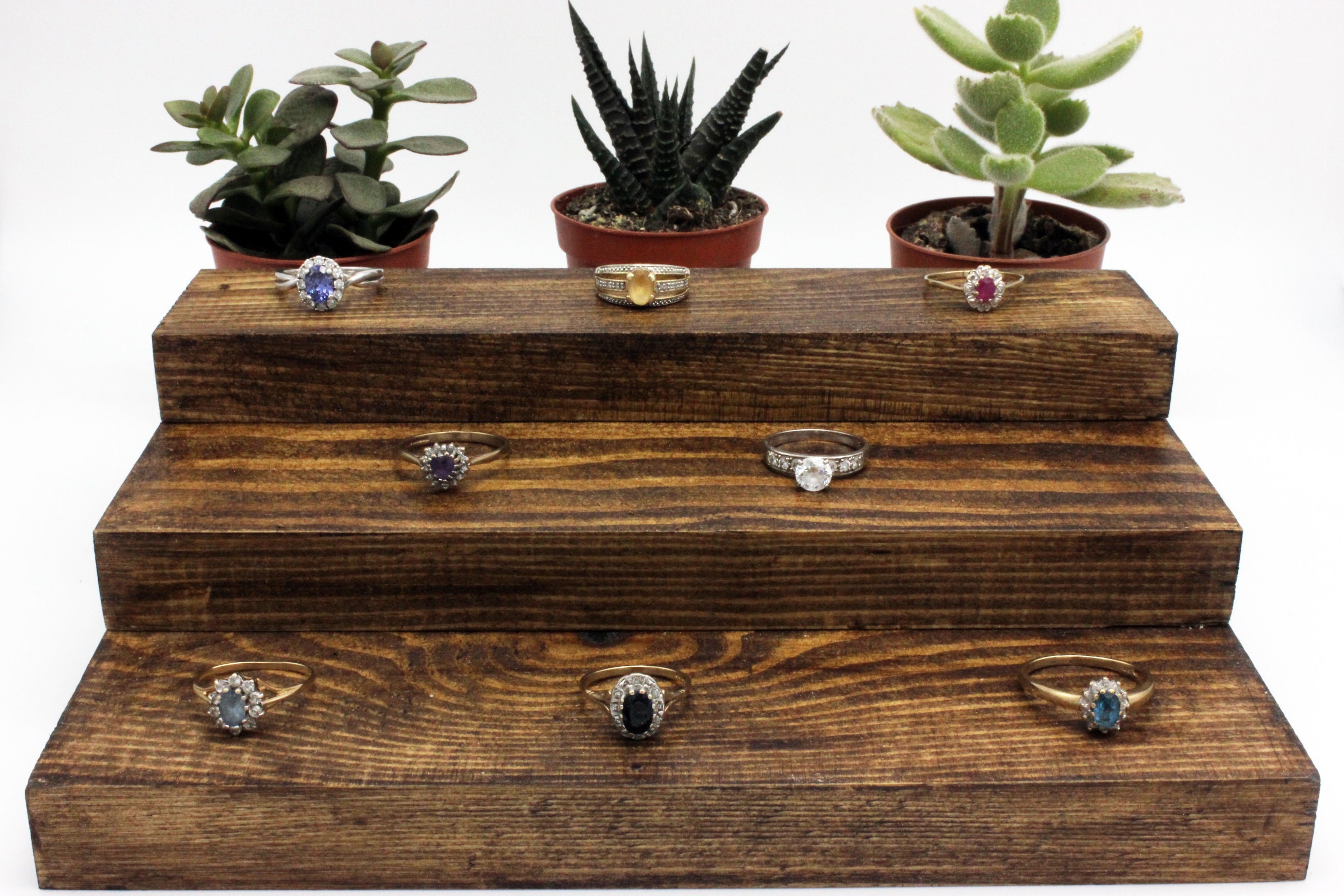 3 Tier Ring Display Jewellery Display | Etsy UK