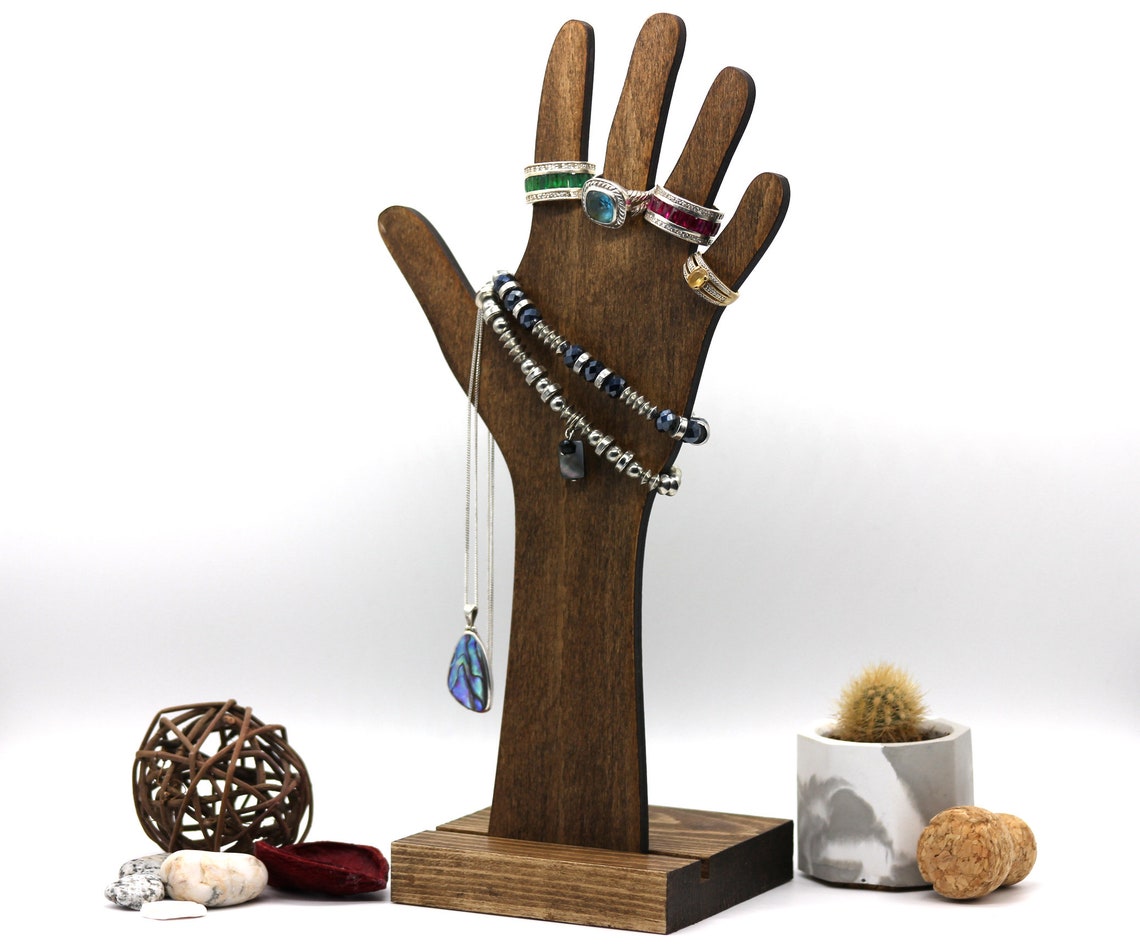 Hand Jewellery Display Large Ply Jewellery Display | Etsy UK