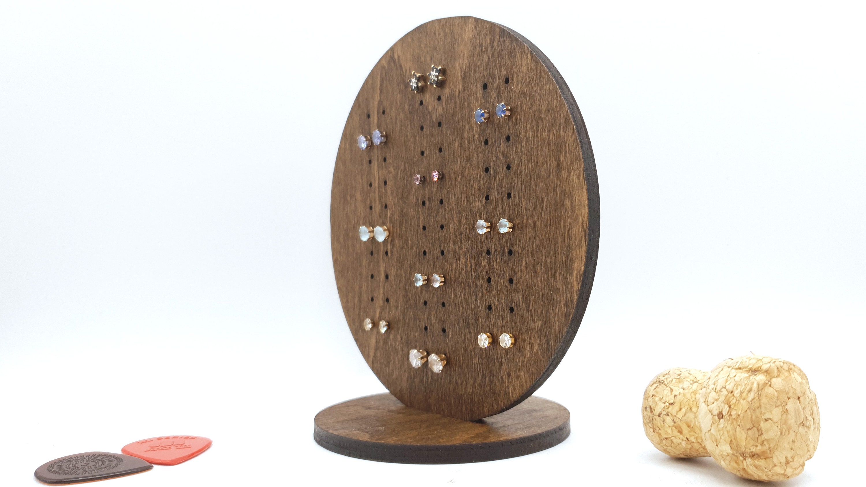 Stud Earring Storage Circular Earring Display | Etsy