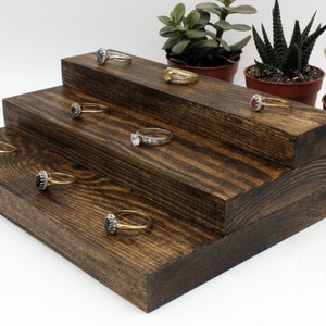 3 Tier Ring Display Jewellery Display | Etsy UK