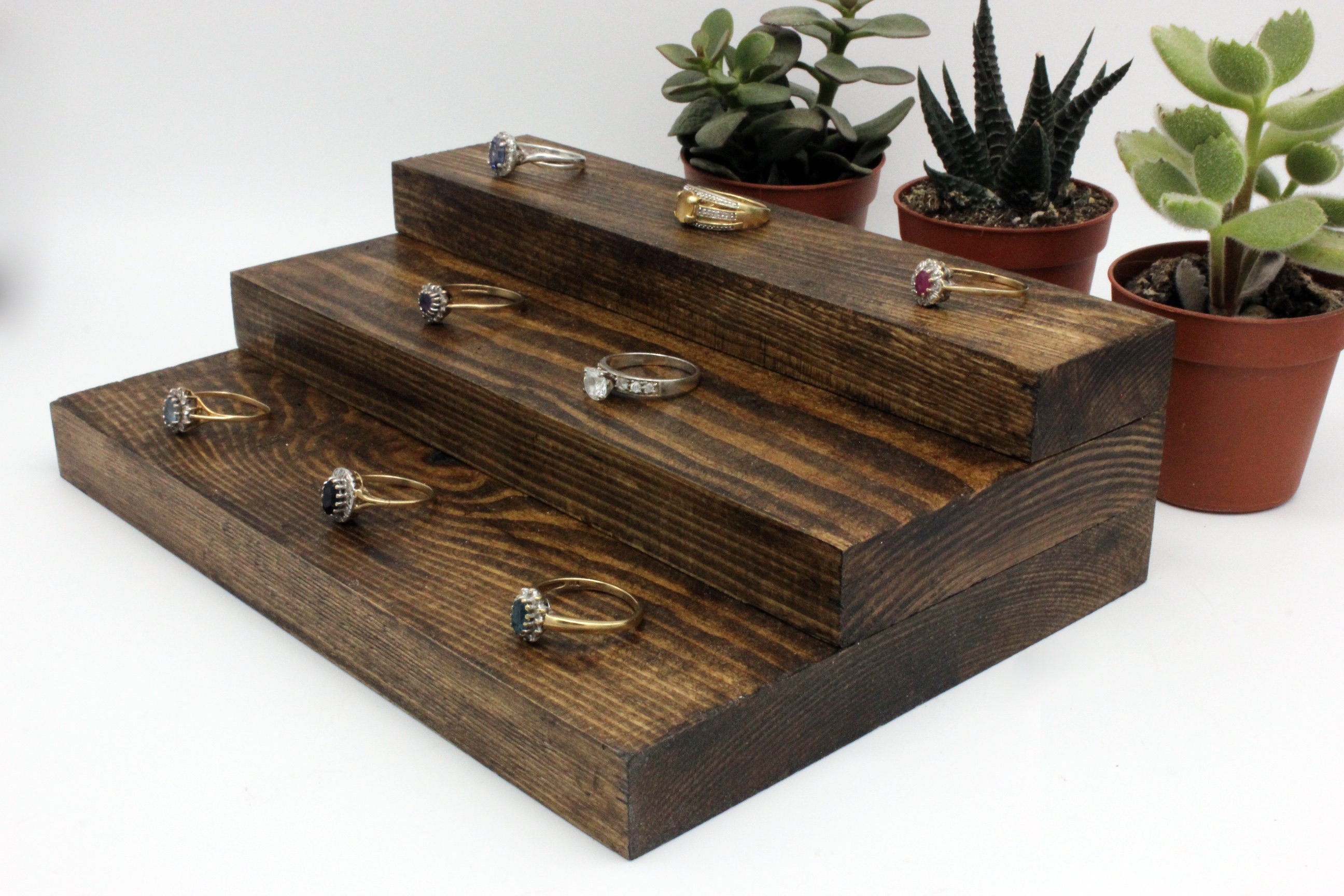 3 Tier Ring Display Jewellery Display | Etsy UK