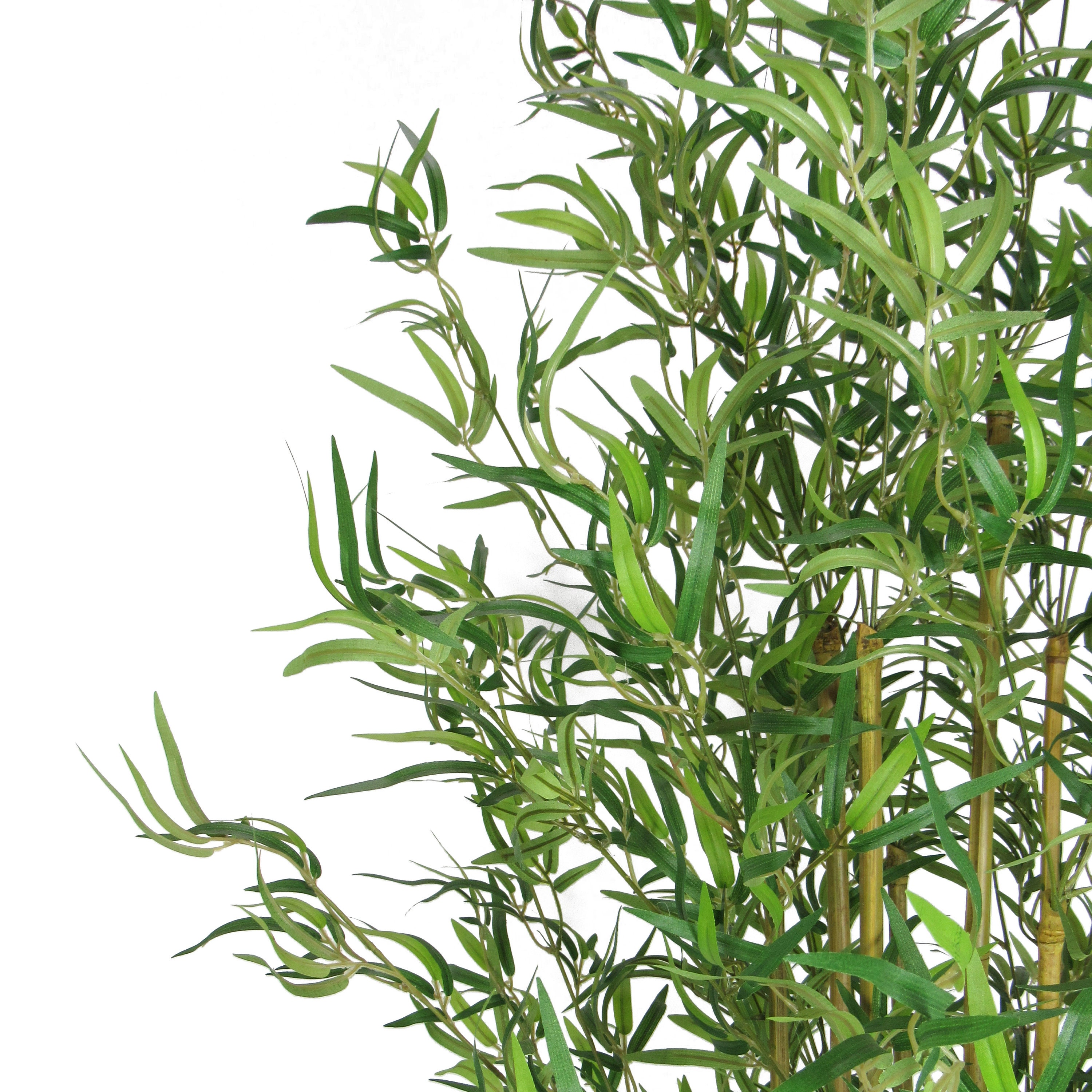 6ft Artificial Bamboo Tree in Black Pot Fake Bamboo Tree - Etsy