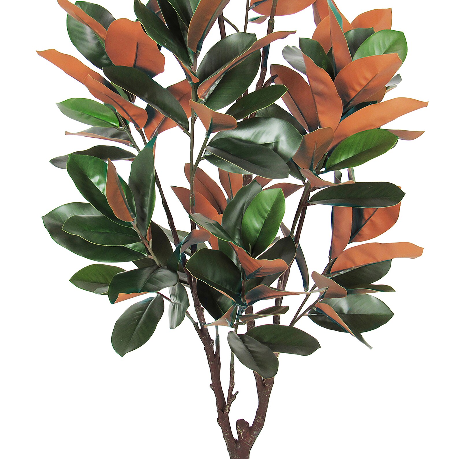 Artificial Magnolia Leaf Tree in Black Pot Faux Magnolia - Etsy