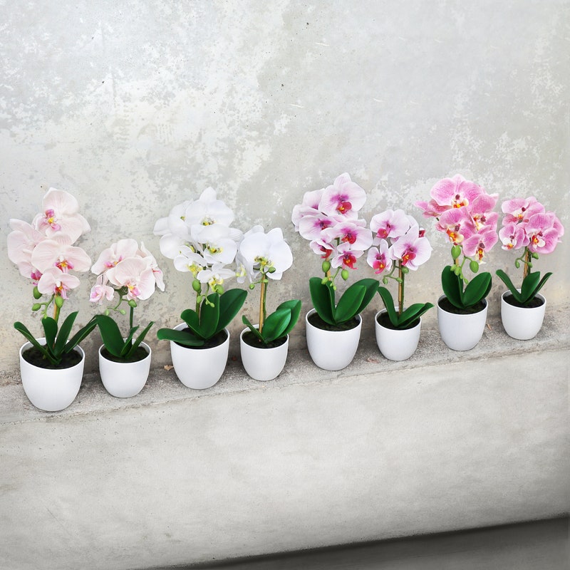 Realistic Faux Orchids - Etsy