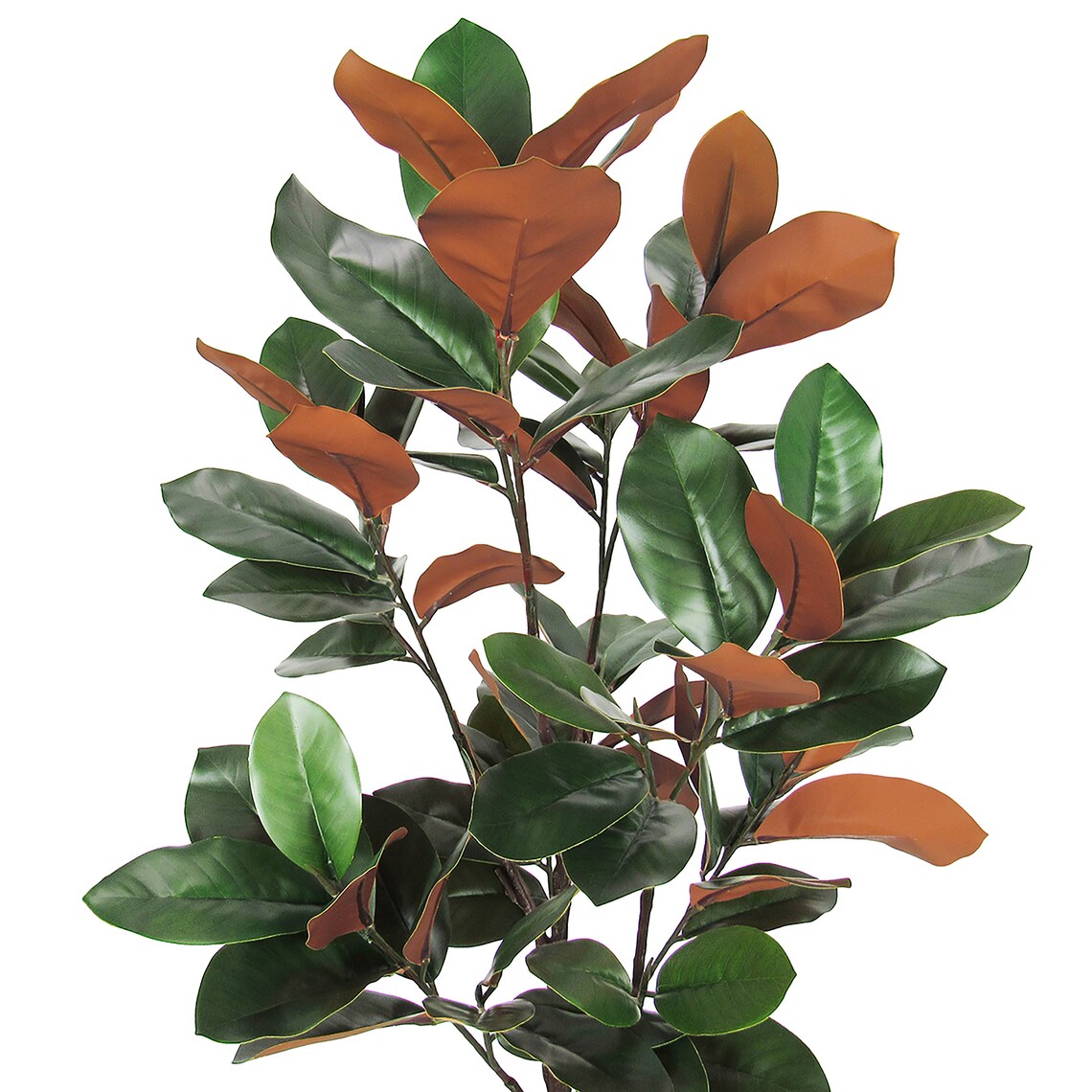 Artificial Magnolia Leaf Tree in Black Pot Faux Magnolia - Etsy