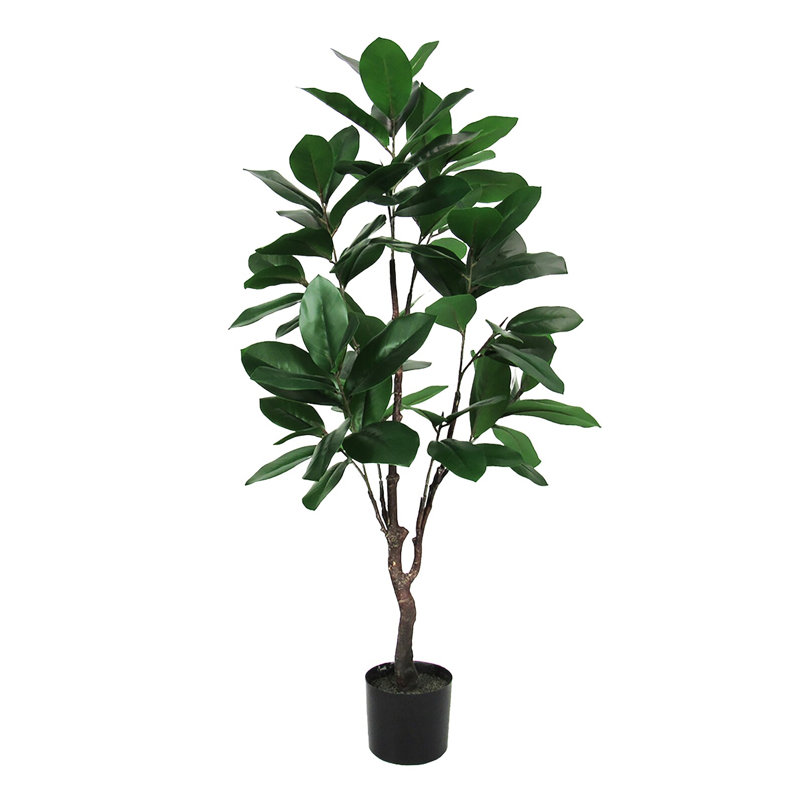 Artificial Magnolia Leaf Tree in Black Pot Faux Magnolia - Etsy