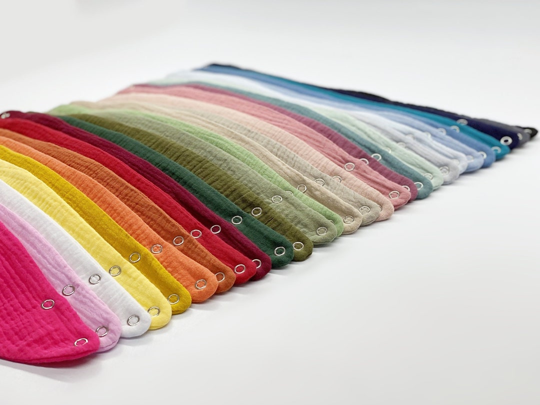 30-color Choice Baby Bib Set – Absorbent Dribble Bandana Bibs, Organic ...
