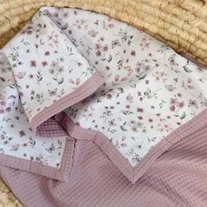 Organic Cotton Baby Blanket With Name - Lightweight & Personalized ...