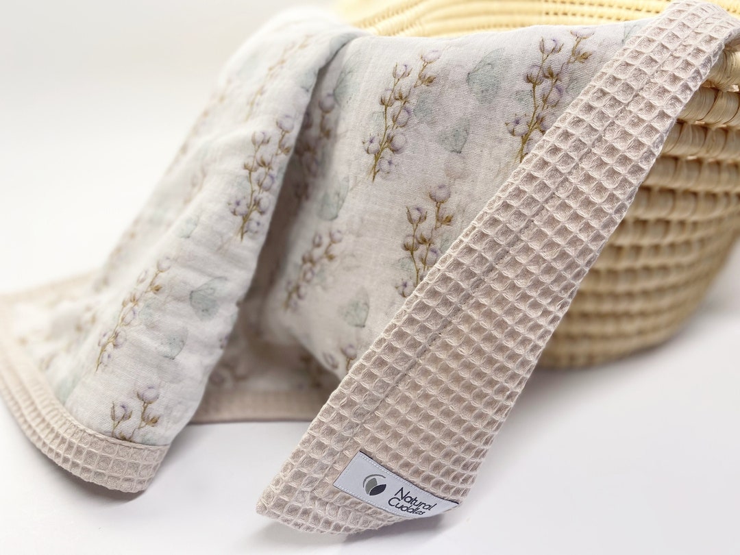 Neutral Organic Cotton Super Soft Personalized Baby Blanket - Etsy