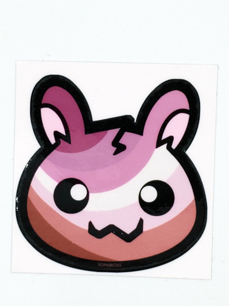 Pride LGBT Flag Colors Hamster Animal Original Design Die Cut - Etsy