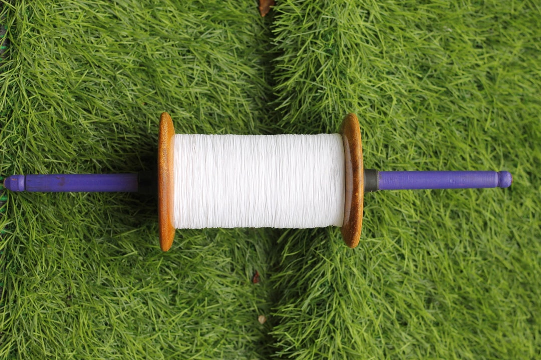 Wooden Spool Charkhi With 2000 Meter Cotton Kite Flying Thread ,easter ...