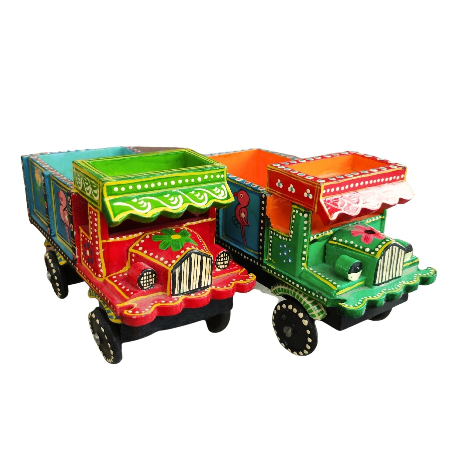 Hand Painted Wooden Indian Truck Decor Art Eid Diwali Gift, and for ...