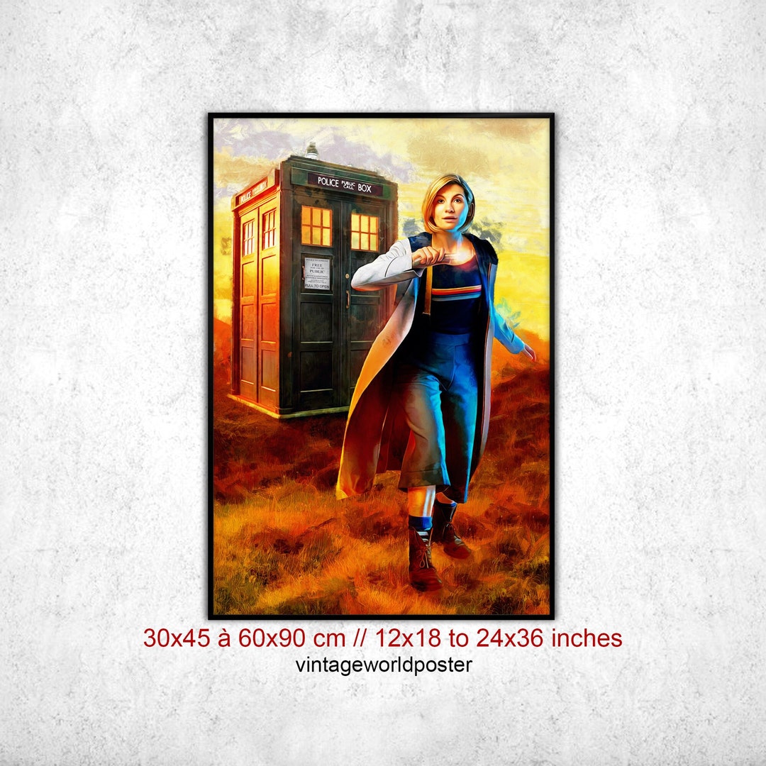 Doctor Who Poster Tardis. Doctor Who Wall Art Time Lord Wall - Etsy ...