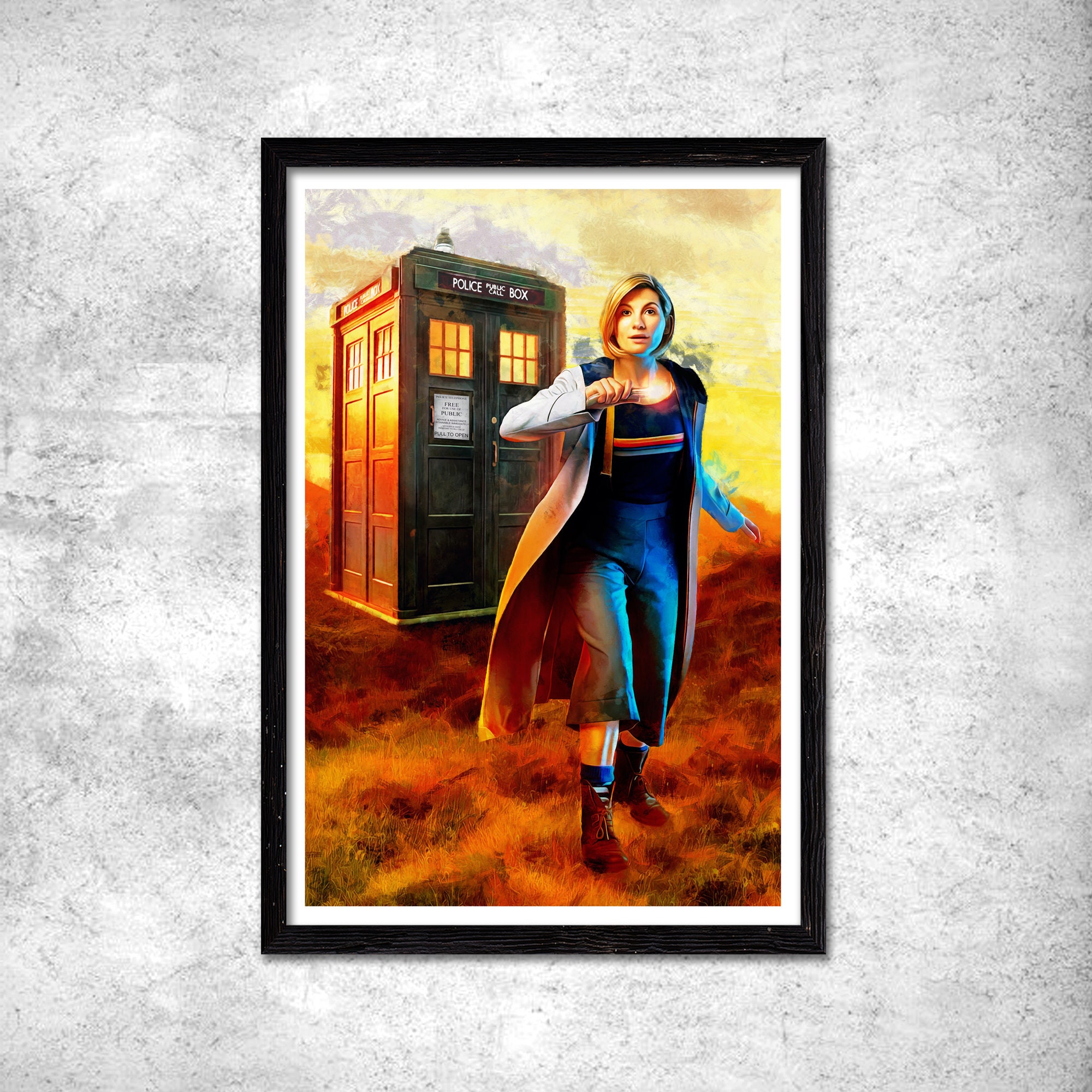 Doctor Who Poster Tardis. Doctor Who Wall Art Time Lord Wall - Etsy ...