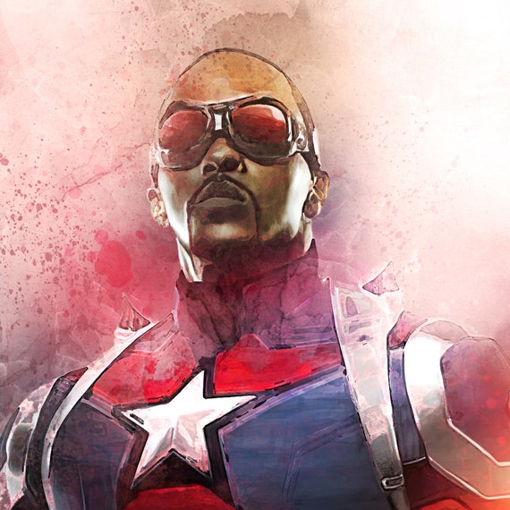 Captain America The Winter Soldier Falcon Poster