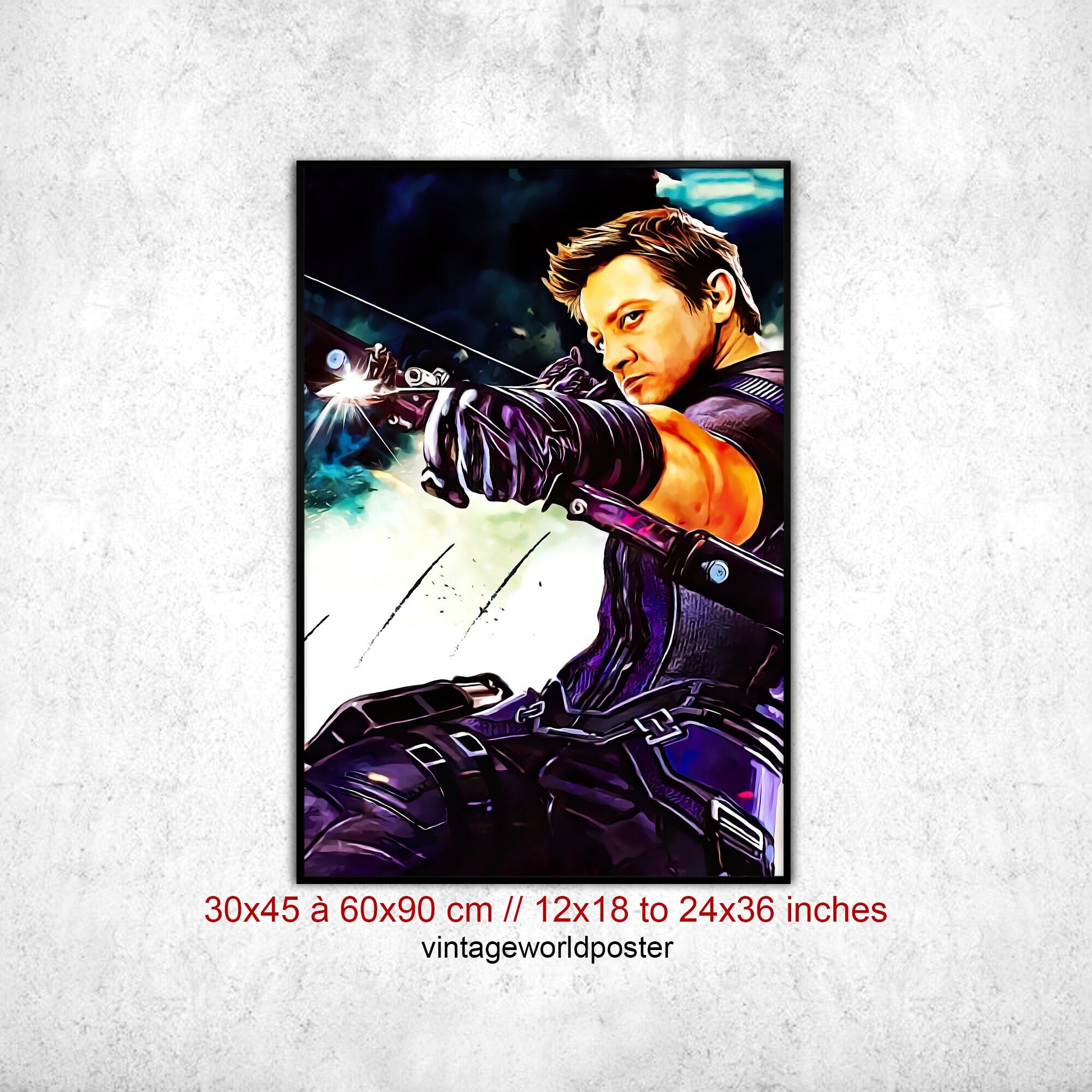Hawkeye Avengers Poster