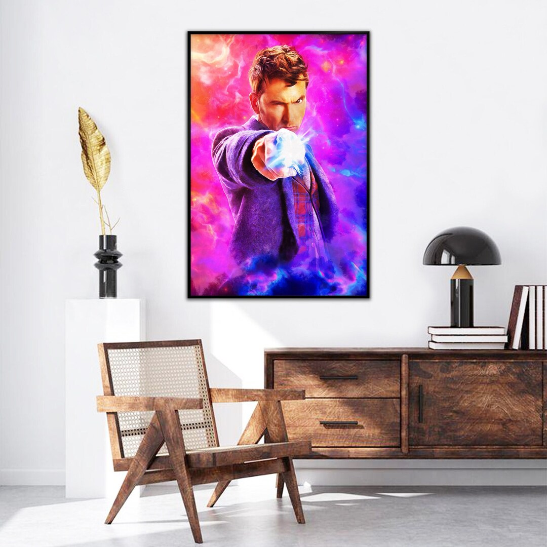 Doctor Who David Tennant Tardis Poster. David Tennant 60th Anniversary ...