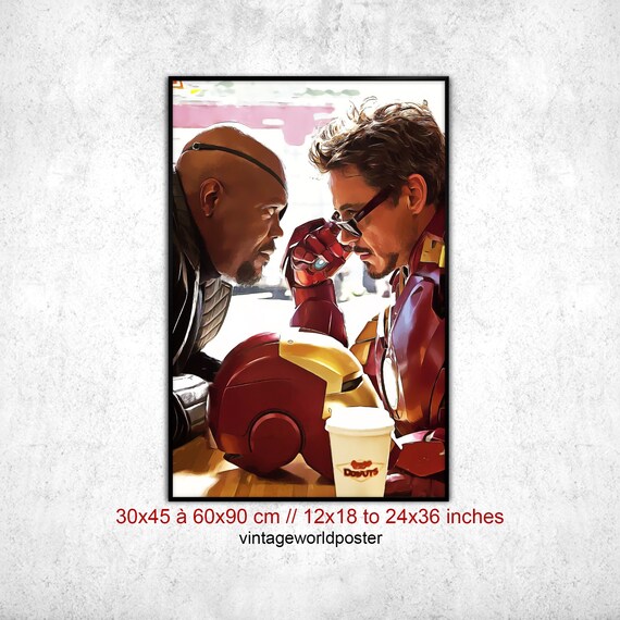 Fury Avengers Poster