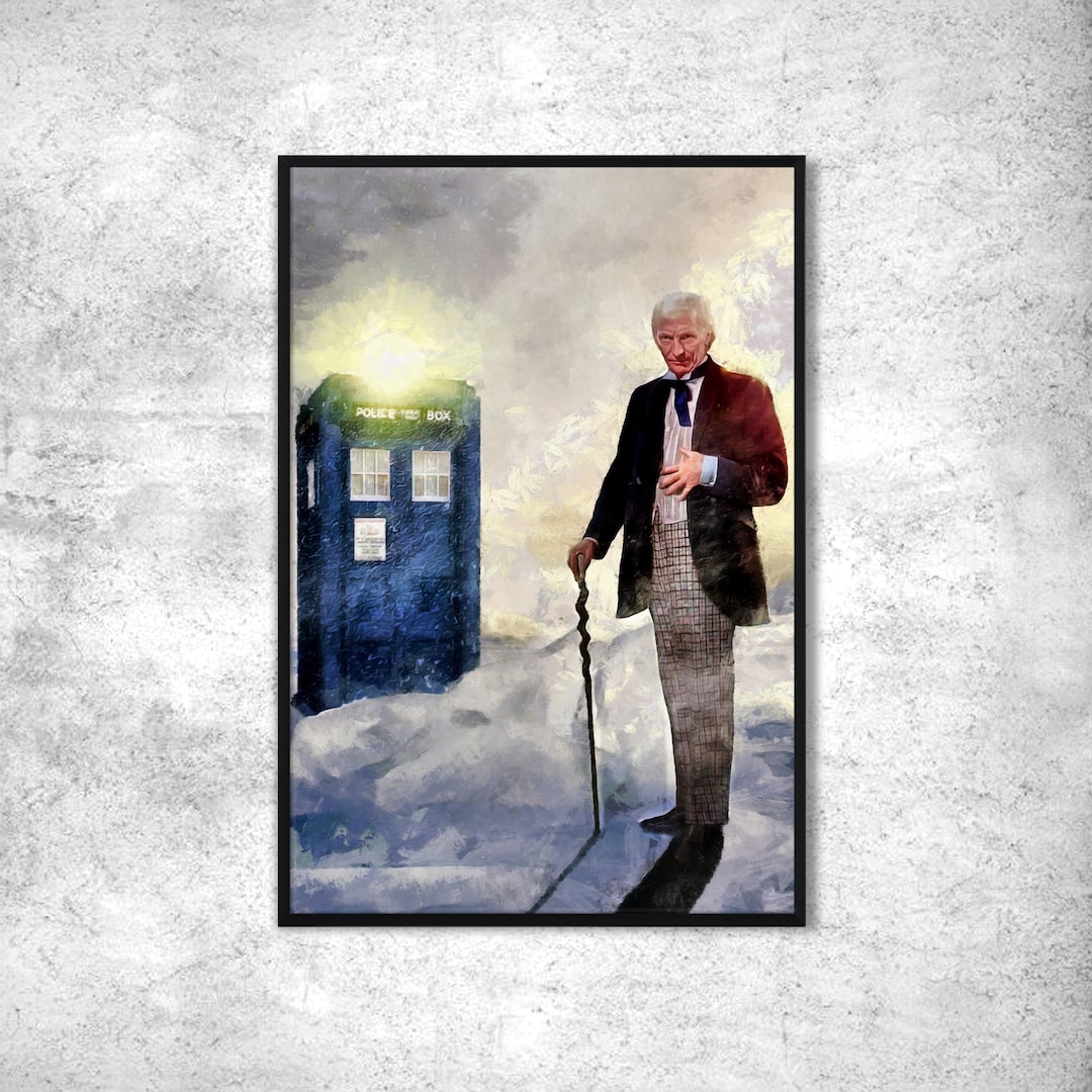 Doctor Who Poster Tardis. William Hartnell Doctor Who Time Lord Wall ...