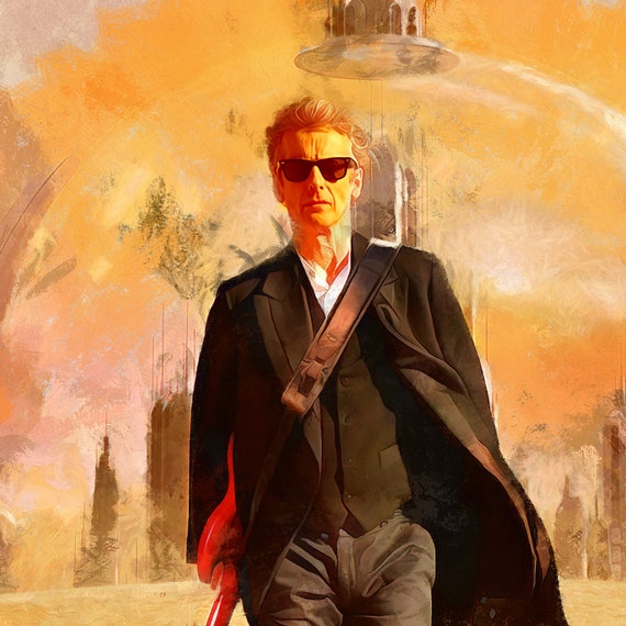 Peter Capaldi Doctor Who Poster