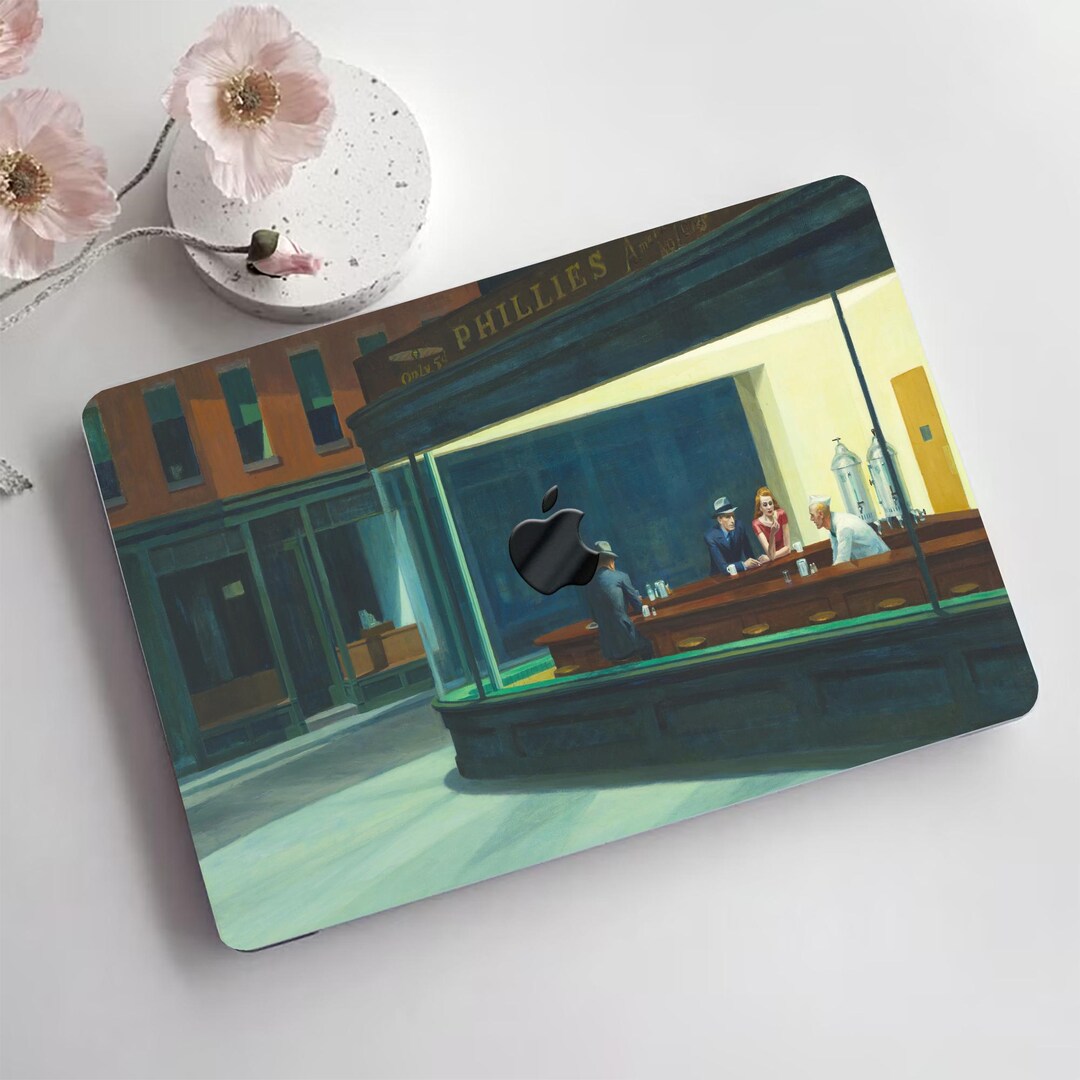 Phillies Diner Hard Painting Case American Art Nighthawks Hopper ...