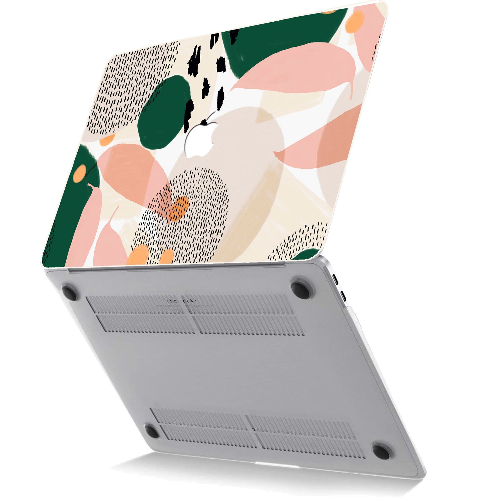 Artwork Painting Hard Rubberized Laptop Case Colorful Abstract - Etsy