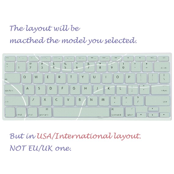 USA/INTERNATIONAL LAYOUT Soft Silicone Keyboard Cover - Etsy