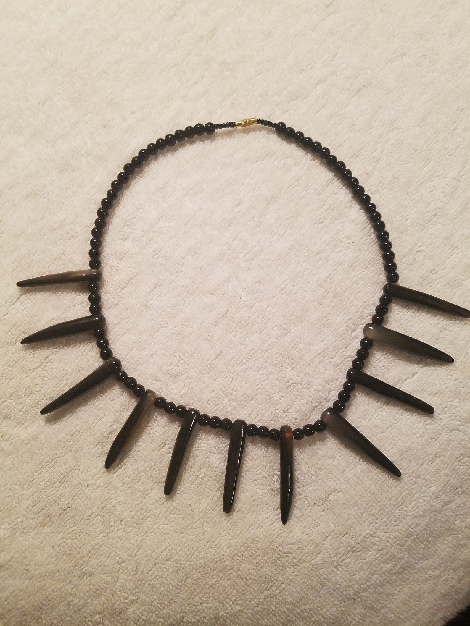 Hand made beaded Wakanda Forever necklaceBlack Panther | Etsy