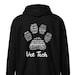 Vet Tech Paw Print Unisex Zip Hoodie, Perfect Gift for Vet Tech, Vet ...