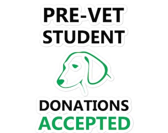 Not Just a Veterinary Receptionist Sticker, Waterproof Stickers ...