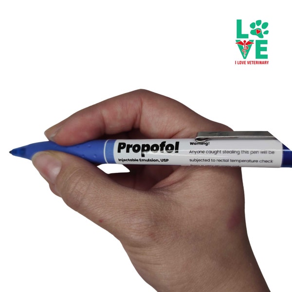 Vet Tech Pen Funny - Etsy