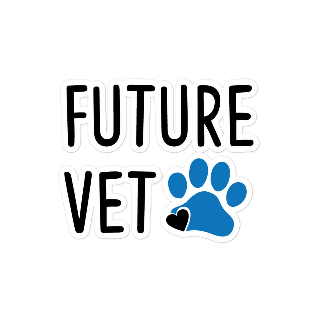 Future Vet - Veterinary Student Sticker | Funny Vet Med Sticker | Gifts ...