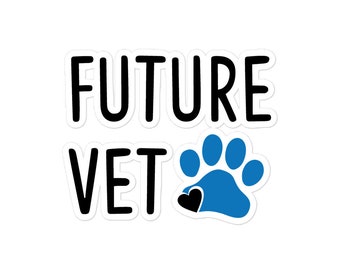 Not Just a Veterinary Receptionist Sticker, Waterproof Stickers ...