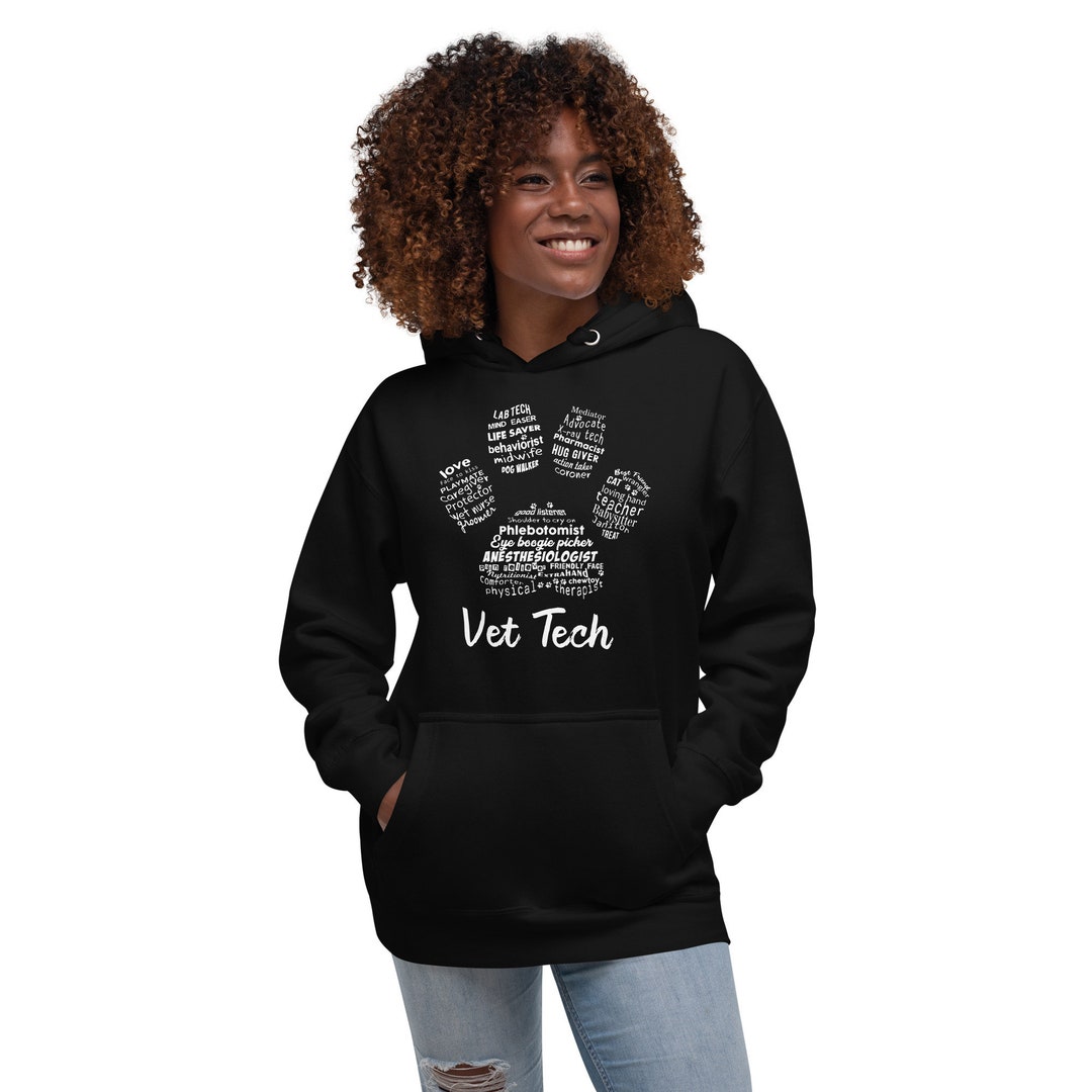 Vet Tech Paw Print Gift for Vet Tech | Veterinary Technician | Gift for ...