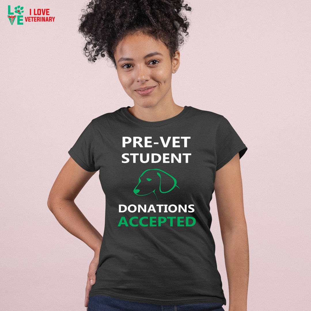Veterinary - Pre- Vet Student Woman's, Unisex T-shirt, V-neck ...