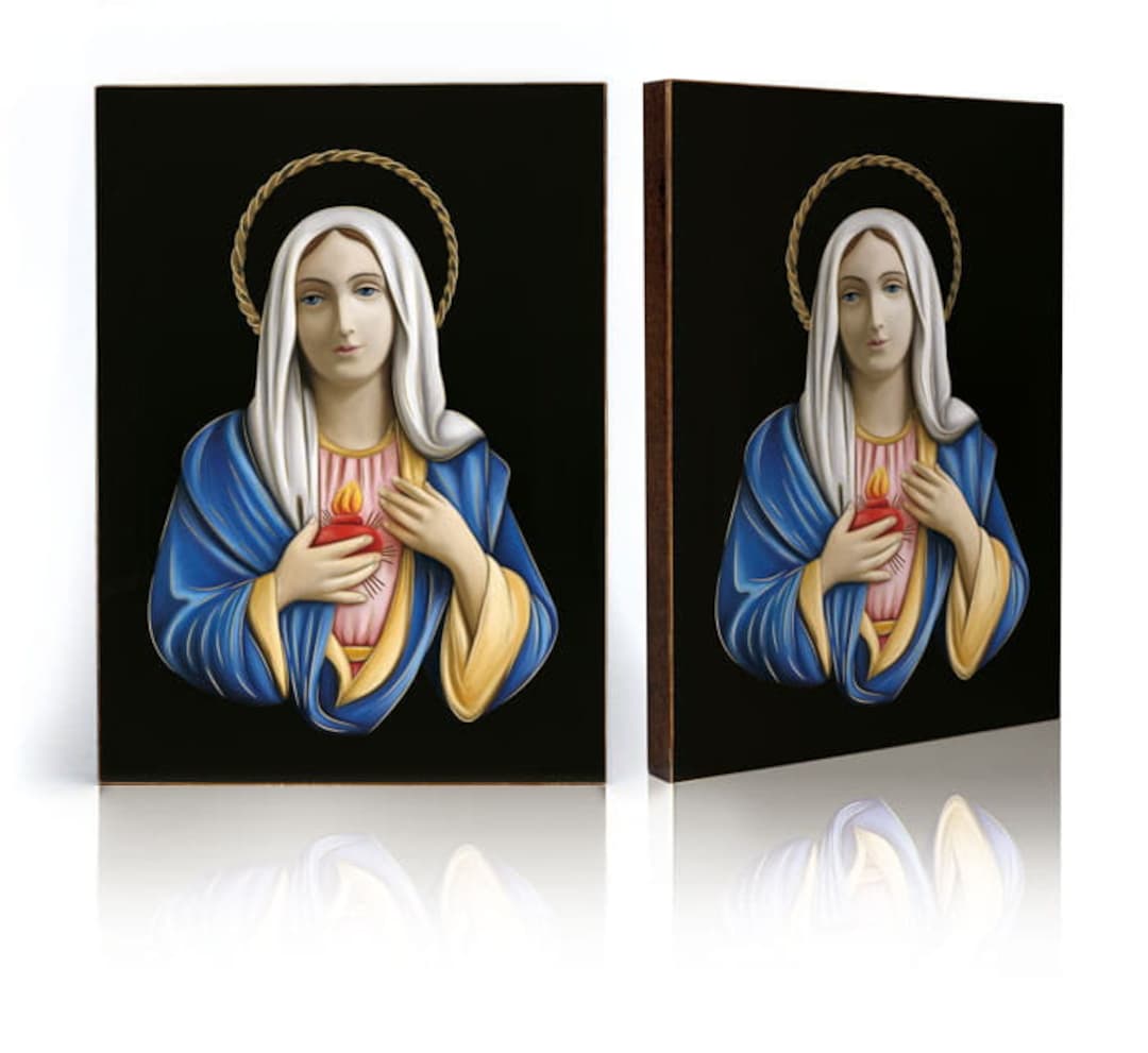 Icon of Weeping Mother of God From Syracuse Handmade Icon - Etsy