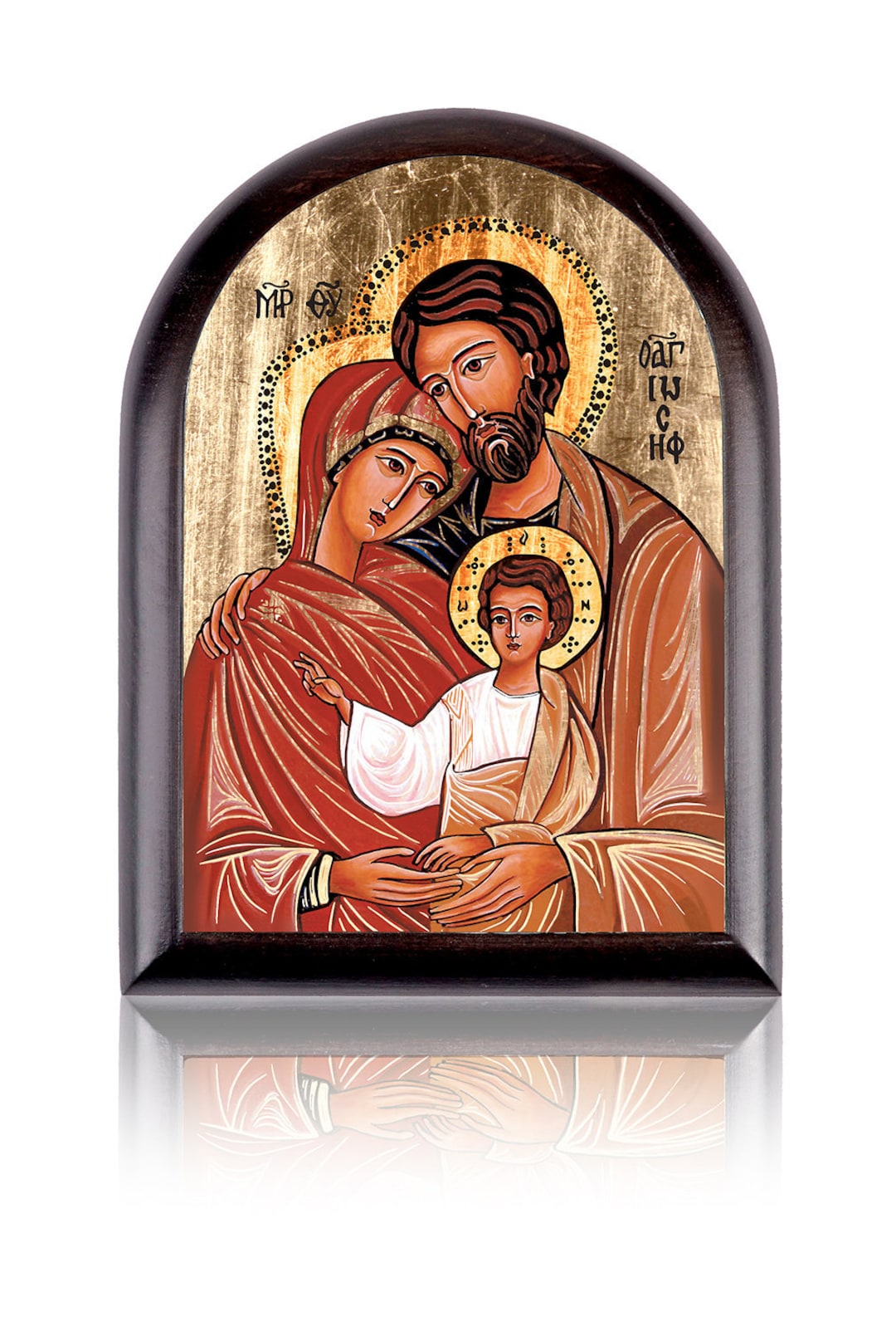 Icon of Holy Family Handmade Icon Religious Picture - Etsy