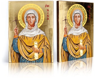 Saint Nina Icon - Etsy