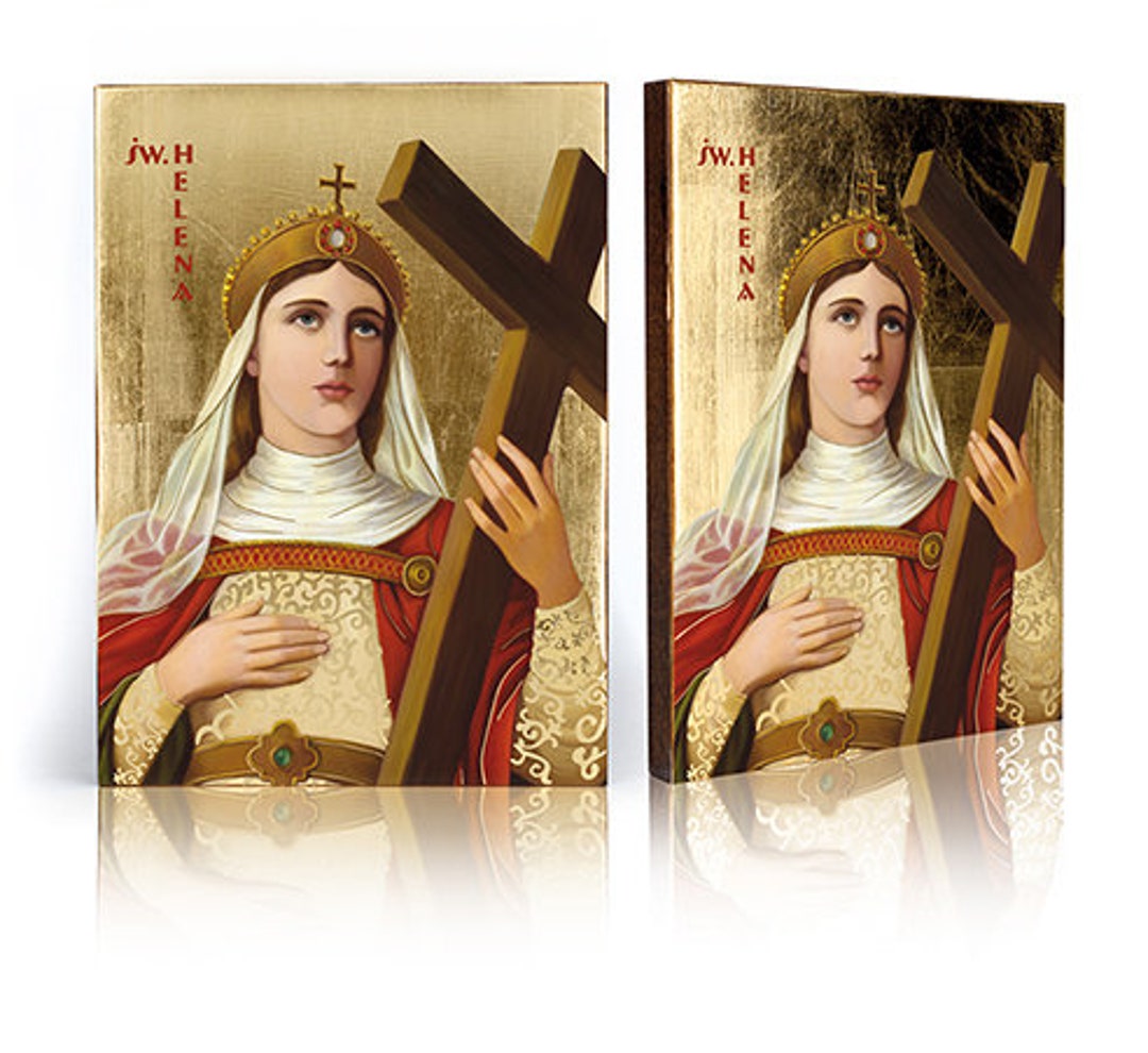 Icon of Saint Helena, Handmade Icon, Religious Icon, Wooden Icon ...