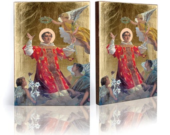 St. Lawrence Icon - Etsy