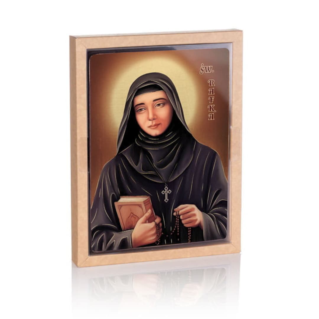 Icon of Saint Rafka, Saint Rebecca Icon, St Rafka Image, Handmade Icon ...