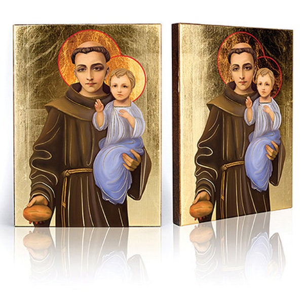 St Anthony Icon - Etsy