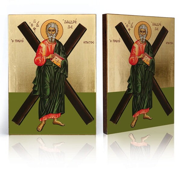 Saint Andrew Icon - Etsy