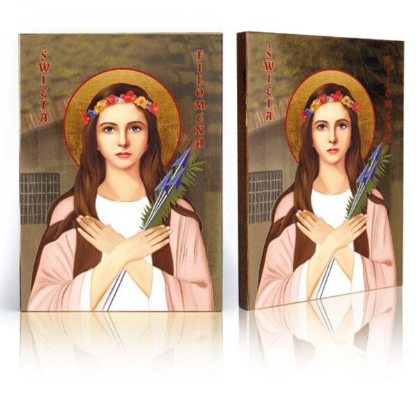 Saint St Philomena - Etsy