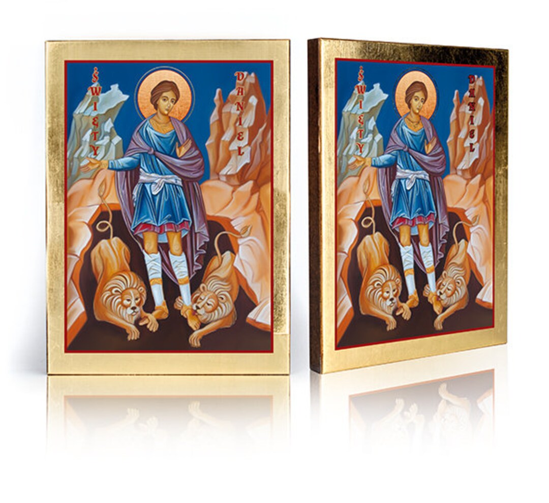 Icon of Saint Daniel, Handmade Icon, Wooden Icon, Perfect Present ...