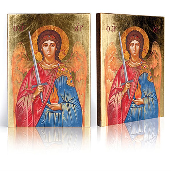 Archangel Uriel Icon - Etsy