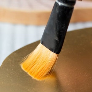 Handmade Our Lady of Silence Icon: Religious Art, Golden Leaves ...